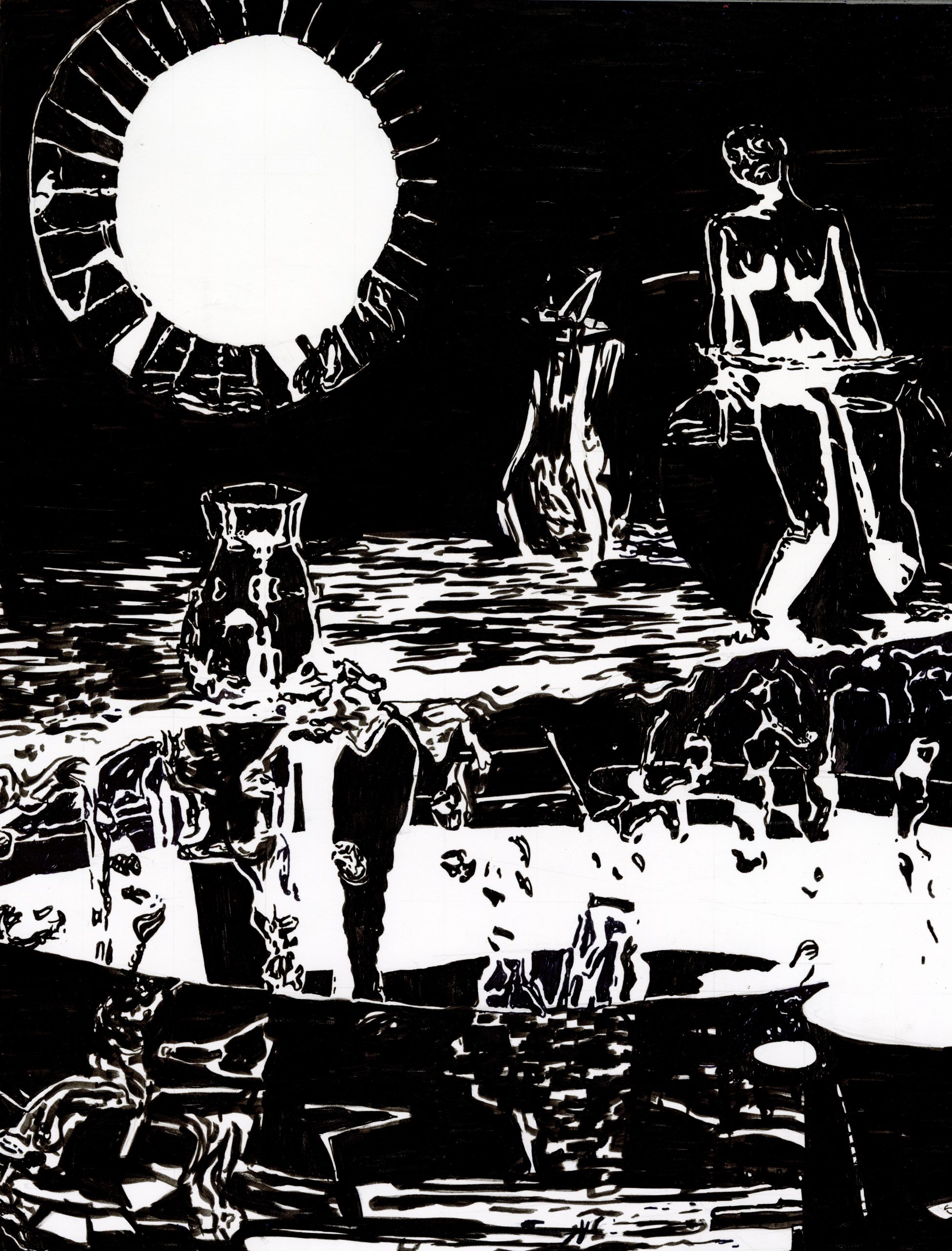 Ink Pool | Sirena Pearl Art